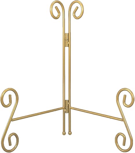 Amazon.com: HEMYLU Gold Plate Stand, 6 Inch Decorative Holder for ...
