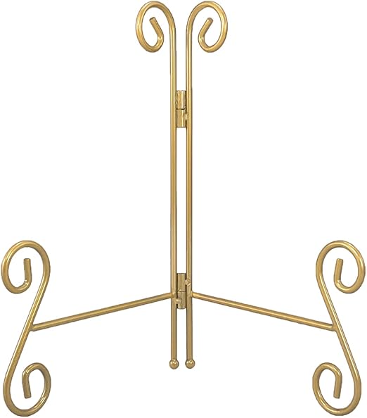 Amazon.com: HEMYLU Gold Plate Stand, 8 Inch Decorative Holder for ...
