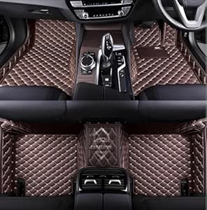 7D Premium Leatherette Car Foot Mat for Maruti Suzuki Ignis| Imparts Luxurious & Elegant Look ...
