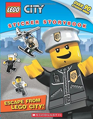 Buy LEGO City Sticker Storybook: Escape from Lego City! Book Online at ...