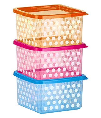 Buy Polka DOT Container (3 PCS Set) Online at Low Prices in India ...