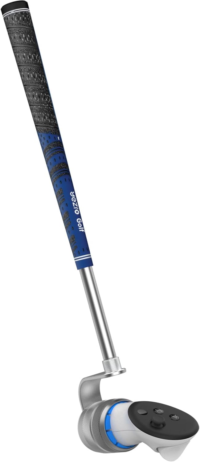 YEZRO Golf Club Attachment for Meta Quest 3 - Aluminum VR Golf Club ...