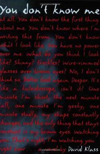 Amazon.com: You Don't Know Me: 9780064473781: Klass, David: Books