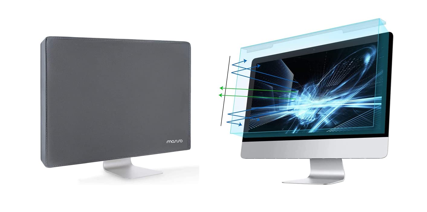 Amazon.com: MOSISO 23-24 inch Computer Blue Light Blocking Screen ...