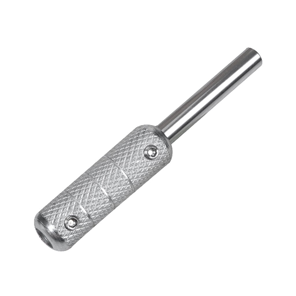 Buy Losa Professional Silver Iron Tattoo Grip With Back Stem Grip Tube ...