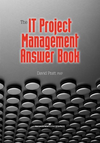 Amazon.com: The IT Project Management Answer Book: 9781567263770: Pratt ...