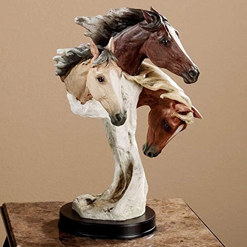 Amazon.com: Touch of Class Wild Run Galloping Open Plains Horse Table ...