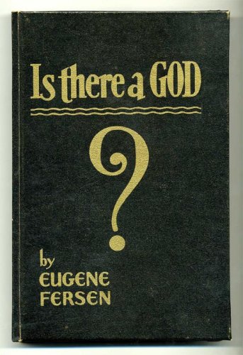 Is There a God: Eugene Fersen: 9780980116106: Amazon.com: Books