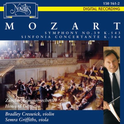 Mozart: Symphony No. 39 (K. 543), Sinfonia Concertante (K. 364)Wolfgang ...