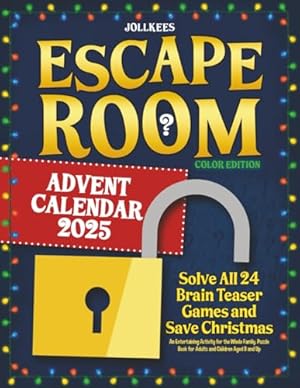 Amazon.com: The Christmas Escape Room - Advent Calendar 2025: 24 Days ...