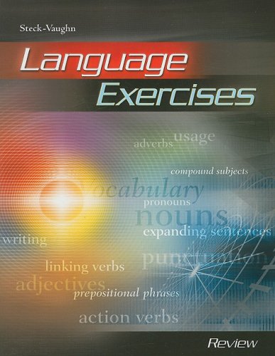 Language Exercise: Review Book (Steck-vaughn Language Exercise): Steck ...