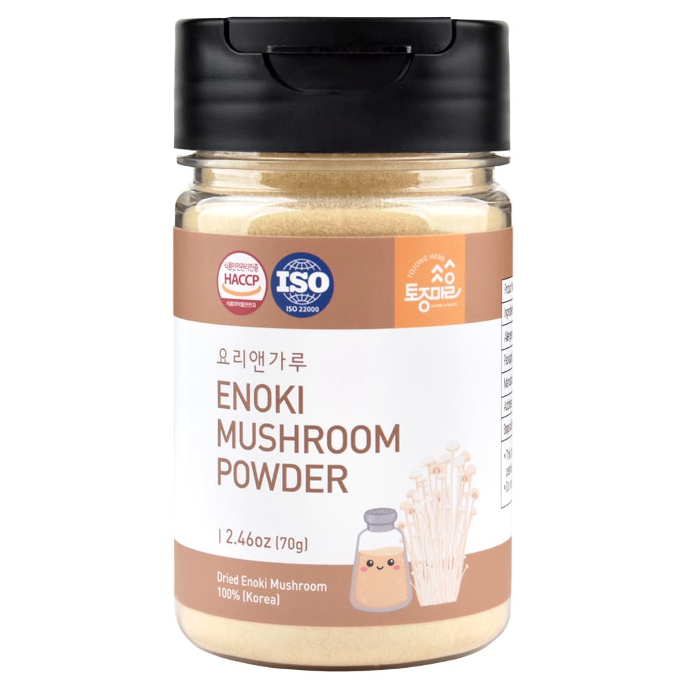 Amazon.com : TOJONGHERB Enoki mushroom powder / 2.46oz / All Natural ...