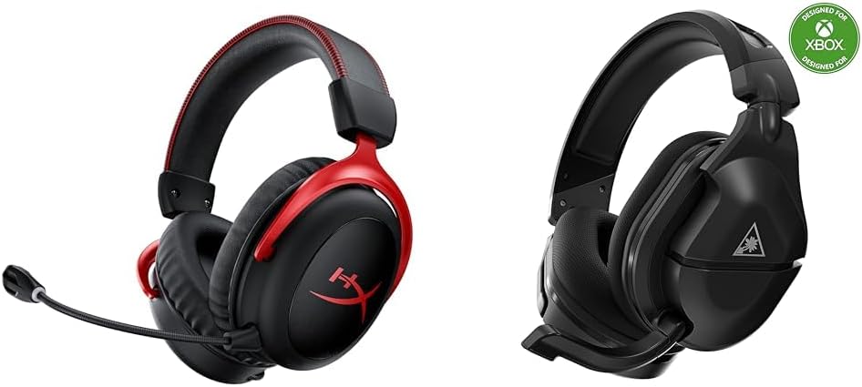 Amazon.com: HyperX Cloud II Wireless Gaming Headset - Red & Turtle Beach Stealth 600 Gen 2 MAX ...