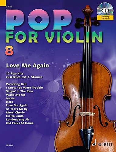 Amazon.com: POP FOR VIOLIN BAND 8 +CD: 9783795748234: MICHAEL ...