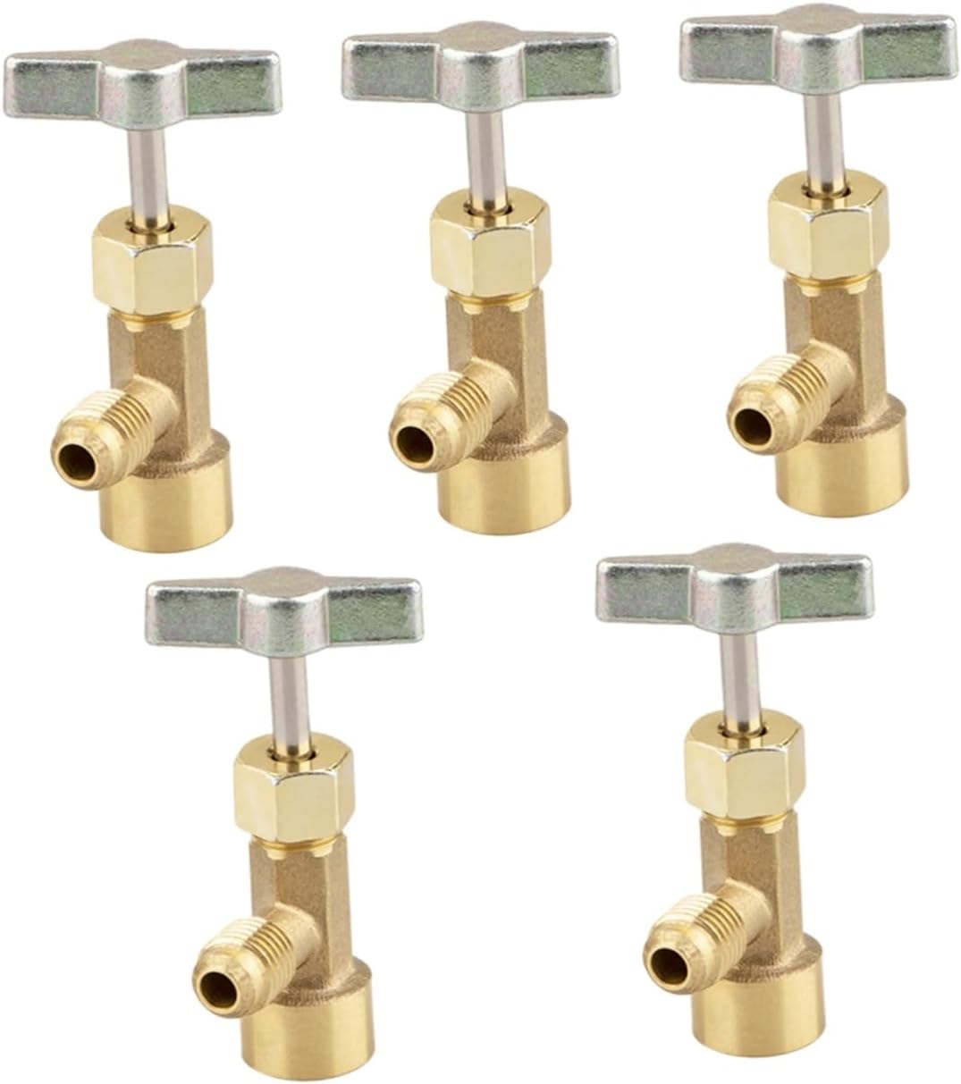 Amazon.com: SOLUSTRE 5pcs Refrigeration Opening Valve Refrigerant ...