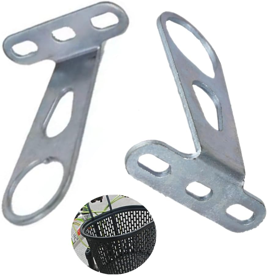 Amazon.com: Bicycle Basket Support Bracket for Bicycle, 2 Pcs Frame ...
