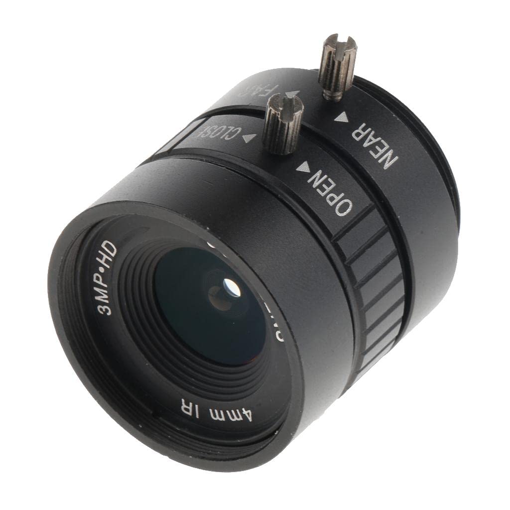 Buy CLUB BOLLYWOOD 1/2'' 4Mm F/1.2 3Mp Cs-Mount Fixed Iris CCTV Ir Lens ...