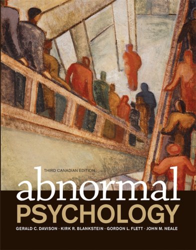 Abnormal Psychology: Davison, Gerald C., Blankstein, Kirk R., Flett ...