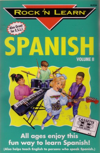 Rock 'N Learn Spanish Vol. II - Cassette & Book (Rock 'N Learn, Spanish ...