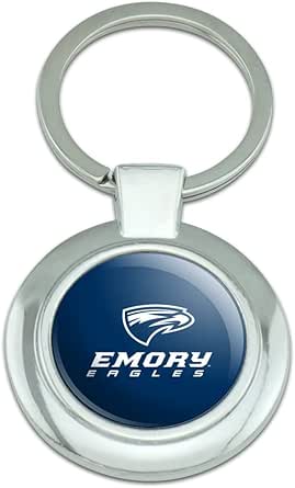 Amazon.com: GRAPHICS & MORE Emory University Primary Logo Keychain ...