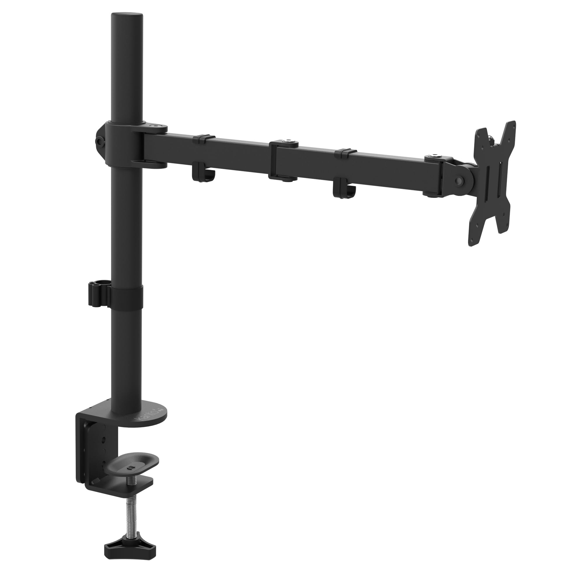 Amazon.com: Kanto DML1000 Height Adjustable Desktop Arm Single Monitor ...