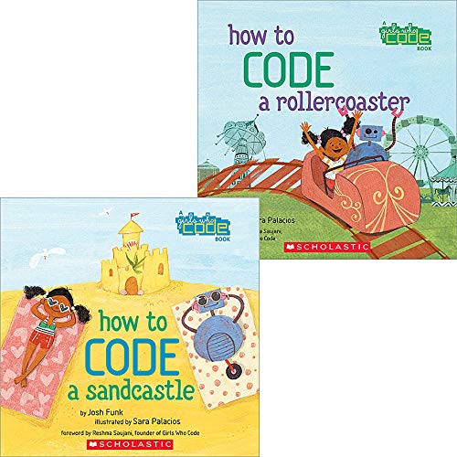 How To Code A Rollercoaster And How To Code A Sandcastle 2 Pack Book Set By Josh Funk Josh Funk