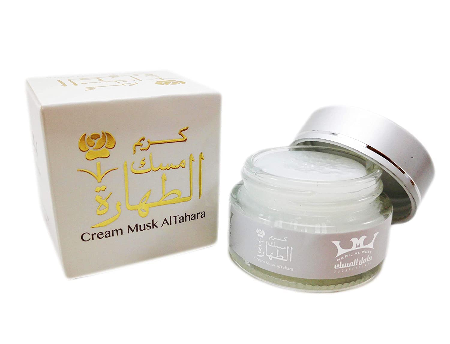 Amazon.com : treasure.of.egypt Cream Mesk Musk Al Tahara Saudi Altahara ...