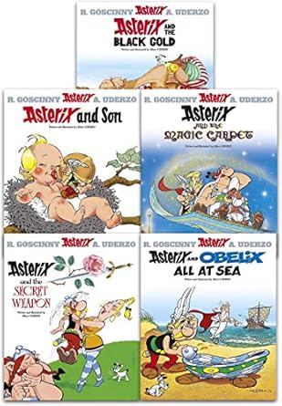 Buy Asterix the Gaul Series 6 Collection 5 Books Set (26-30) (Asterix ...