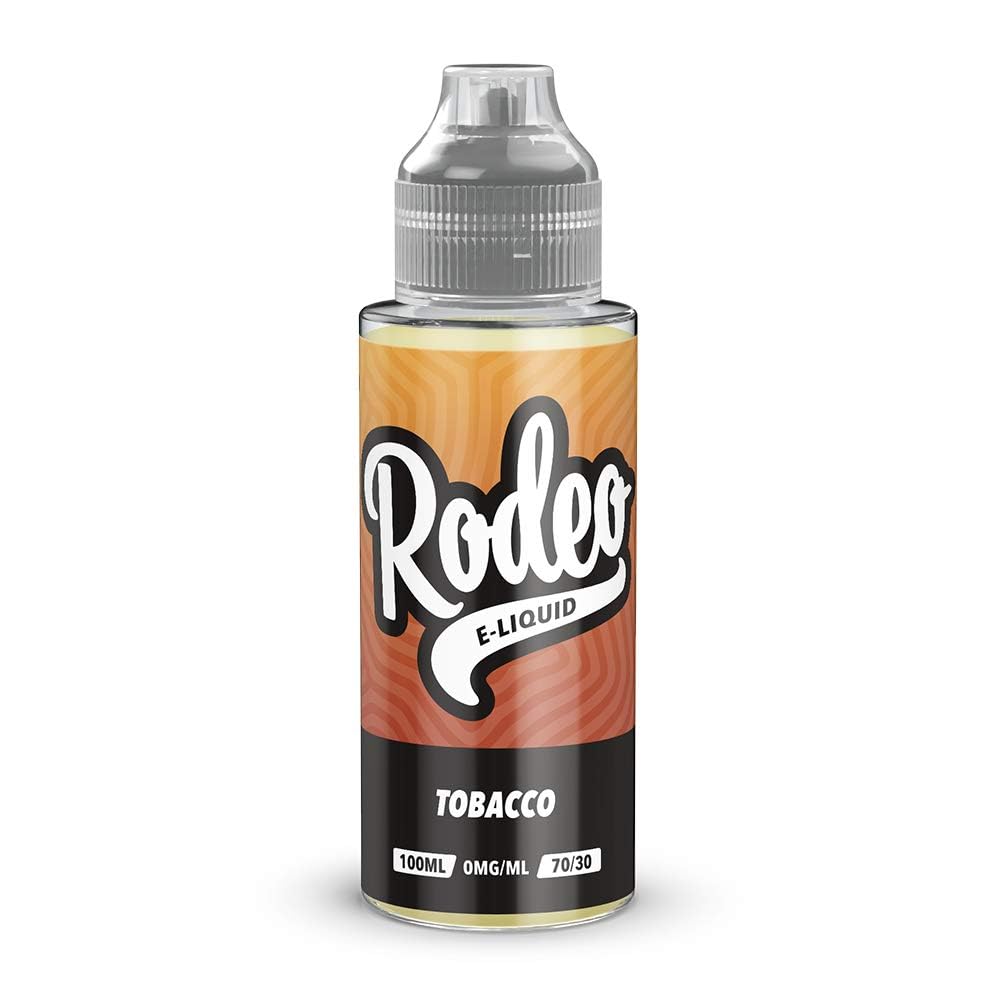 Rodeo Vape Liquid Tobacco 100ml Vape Juice E Liquid 70/30 Ecig Juice No ...