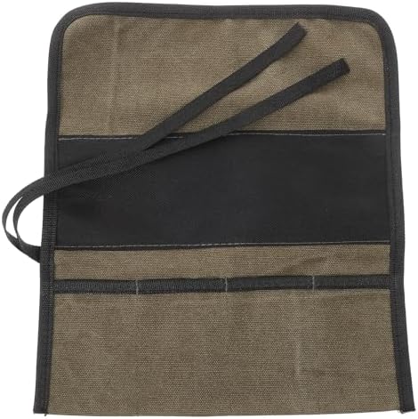 Baluue Roll Up Tool Bag, Wrench Pouch Canvas Tool Pouch Roll Up Pouch ...