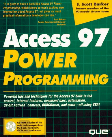 Access 97 Power Programming (3rd Edition): 9780789709158: Computer ...