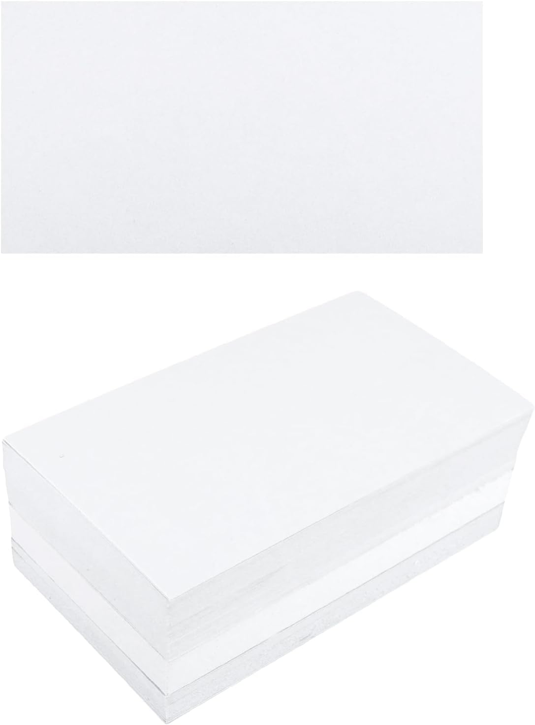 100 Pack Thick White Card Stock for Card Making Blank Heavy Cardstock ...