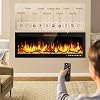 Amazon.com: Alpaca ALPACA 50'' Slim Electric Fireplace Recessed and ...