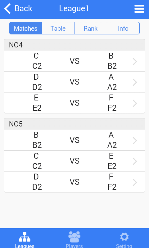 Tennis Tournament Maker - App on Amazon Appstore