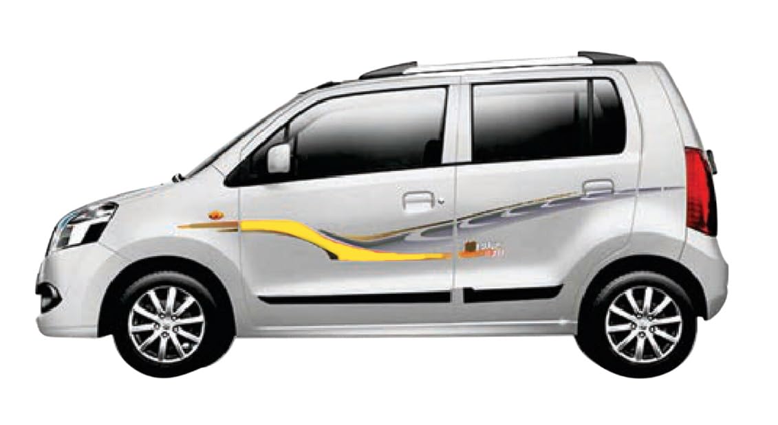 CAR SAAZ Car Body Graphic Stickers for Both Sides Compatible with Wagon ...