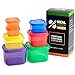 Amazon.com: Meal Prep Haven 7 Piece Multi-Colored, Color Coded Portion ...