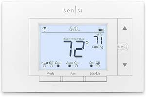 Emerson Sensi St55u Thermostat Wi-Fi intelligent Blanc : Amazon.ca ...