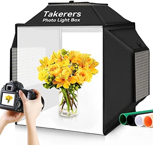 Amazon.com : Photo Studio Light Box for Photography: Takerers 16"x16 ...