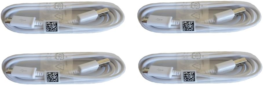 Amazon.com: Official OEM Samsung Micro USB Data Cable 4FT with M3 C ...
