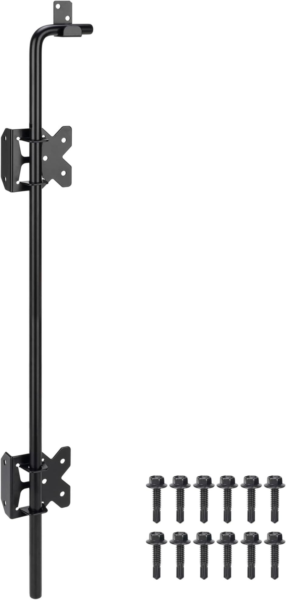 Amazon.com: 36" Heavy Duty Cane Bolt Gate Drop Rod Gate Drop Pin ...