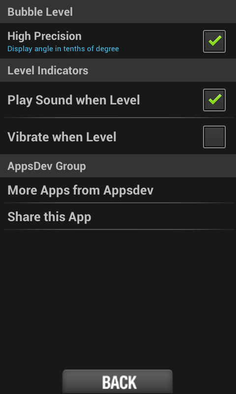 Bubble Level - App on Amazon Appstore