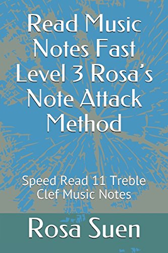 Read Music Notes Fast Level 3 Rosa’s Note Attack Method: Speed Read 11 ...