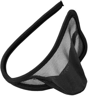 Generic Men's Sexy Black Mesh C-String Thong See Through Underwear (No ...