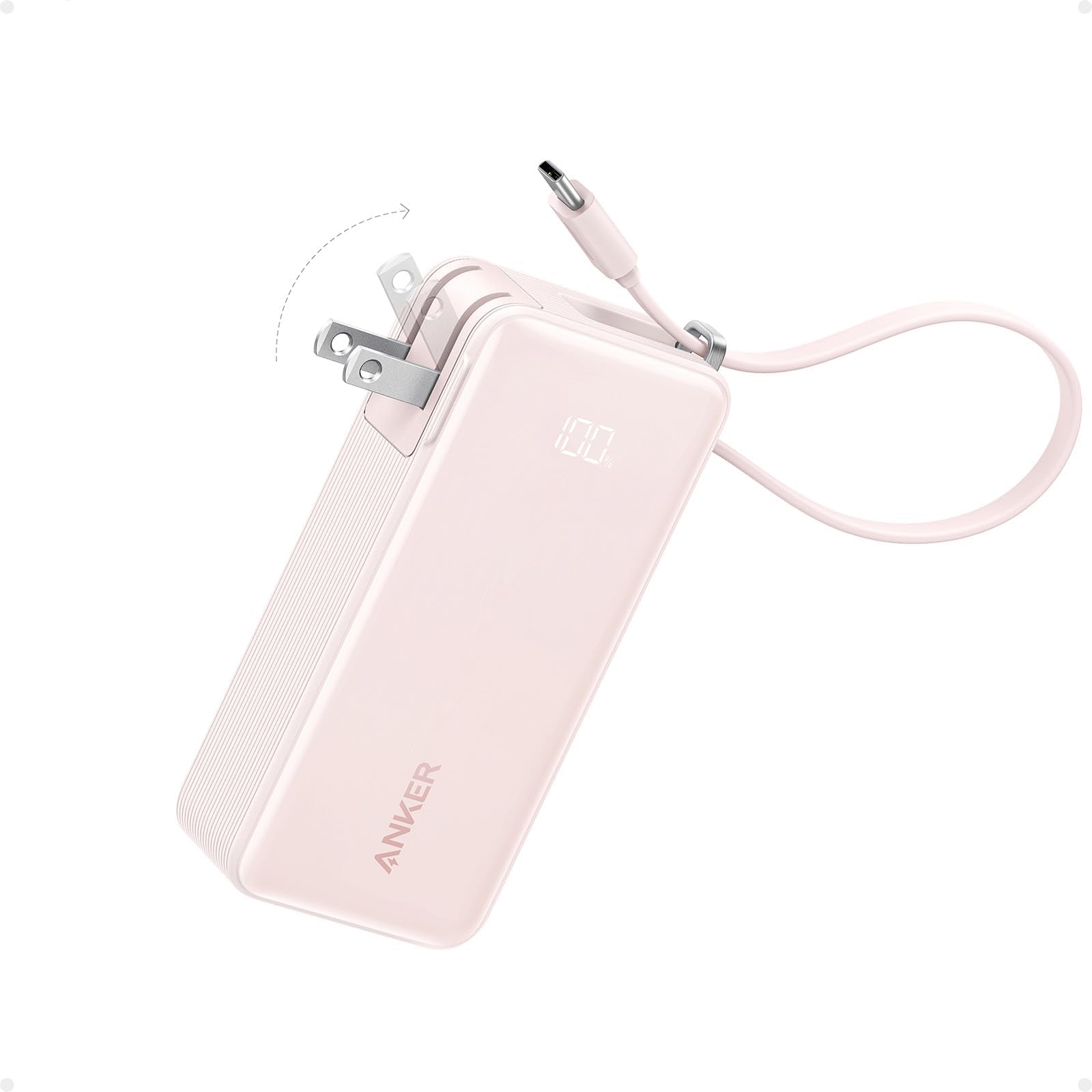 Amazon.com: Anker Zolo Magnetic Power Bank, 10,000mAh Wireless Portable ...
