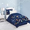 Amazon.com: dream FACTORY Outer Space Satellites Boys Comforter Set ...