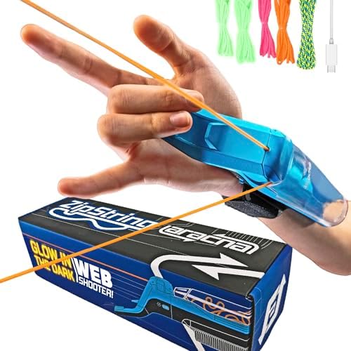 Amazon.com: ZipString Aracna Glow-in-the-Dark Webshooter – Superhero ...