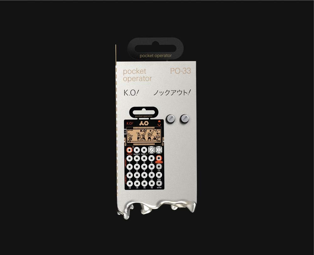 Amazon.com: Teenage Engineering Pocket Operator PO-33 KO : Musical ...