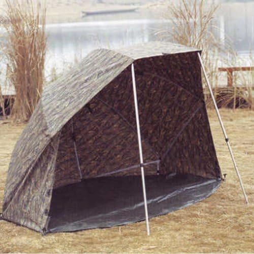 60" Deluxe Camouflage Brolly/Bivvy With Storm Sides & Poles : Amazon.co ...