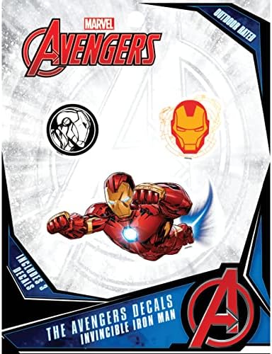 Amazon.com - Marvel Iron Man Vinyl Decals - Set of 3 Outdoor Rated ...