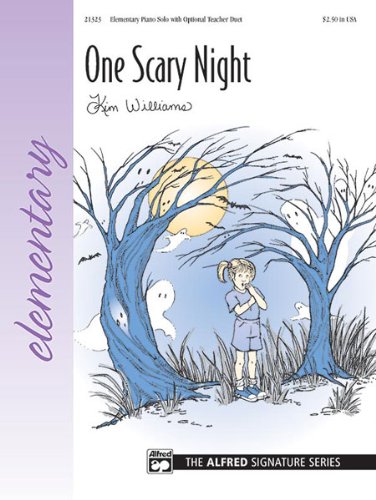 One Scary Night - Piano Solo - Elementary - Sheet Music: Amazon.com: Books